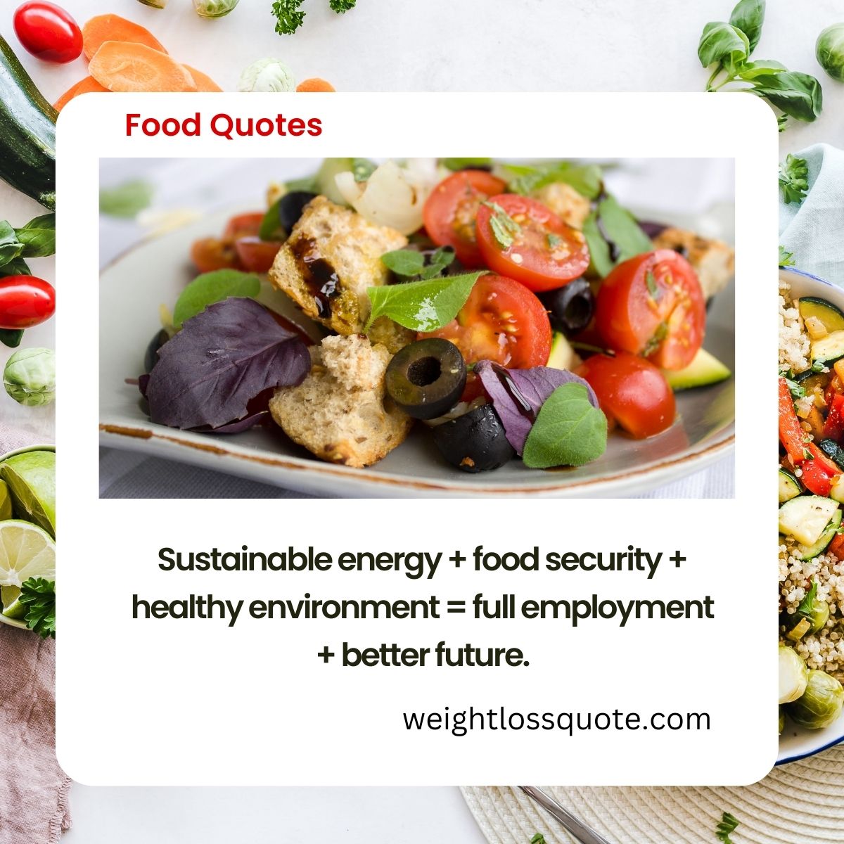 Best 50+ Healthy Food Quotes to Inspire Your Diet With Images ...