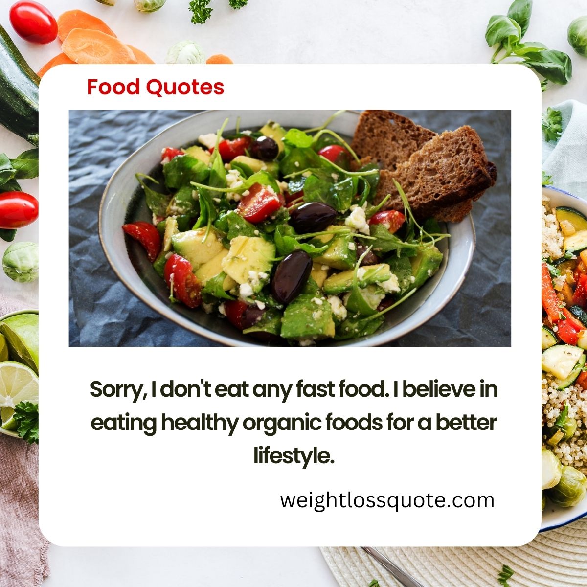 Best 50+ Healthy Food Quotes to Inspire Your Diet With Images ...